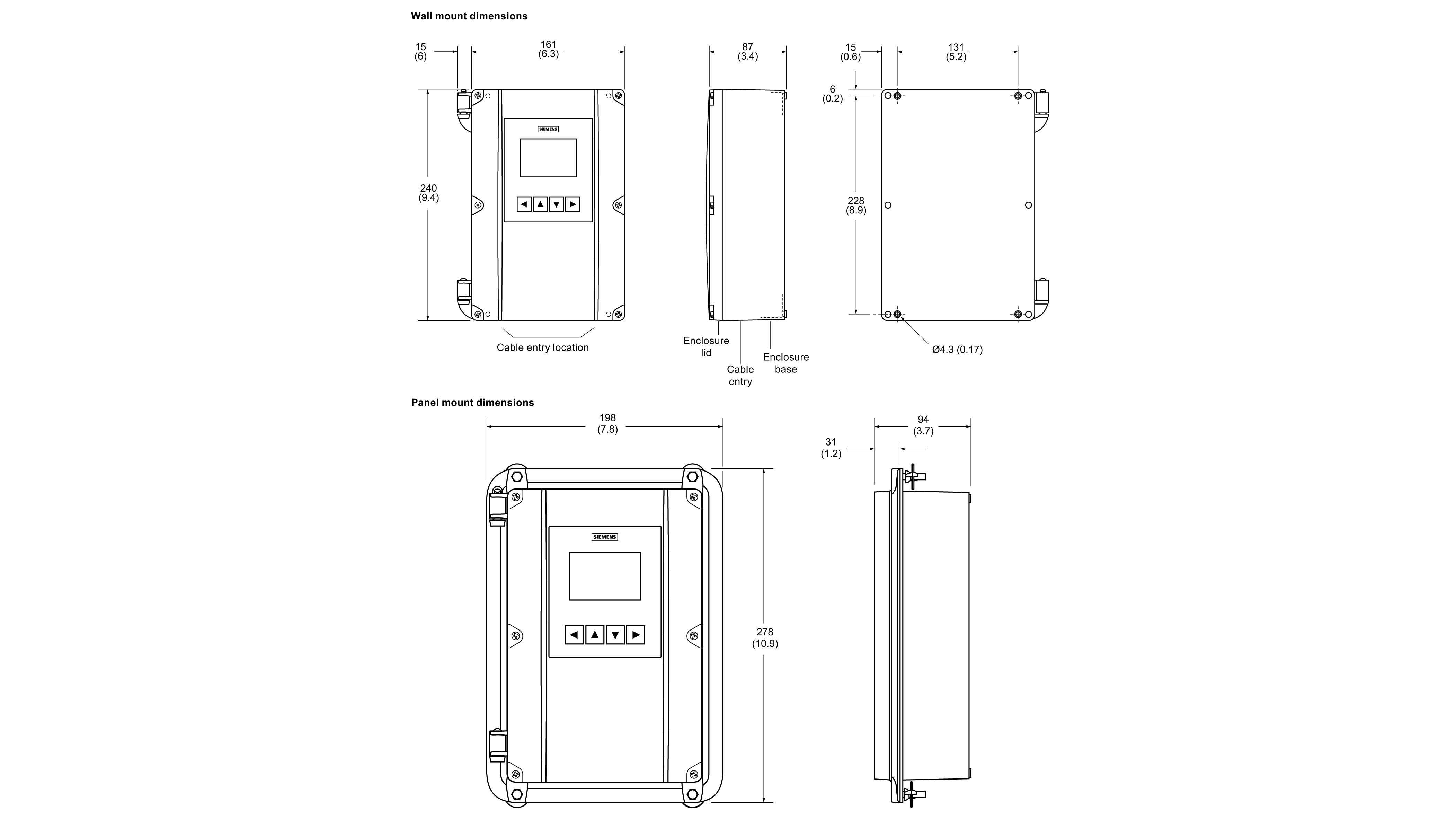 Siemens SITRANS LT500 Controller