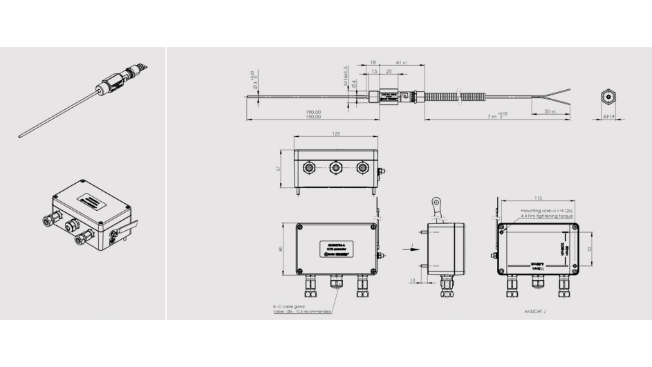 HORN Empty Bearing Distance Monitoring System