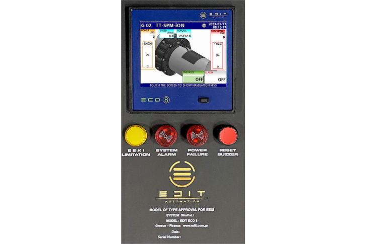 EDIT ECO 8 ShaPoLi - Certified Shaft Power Limiter
