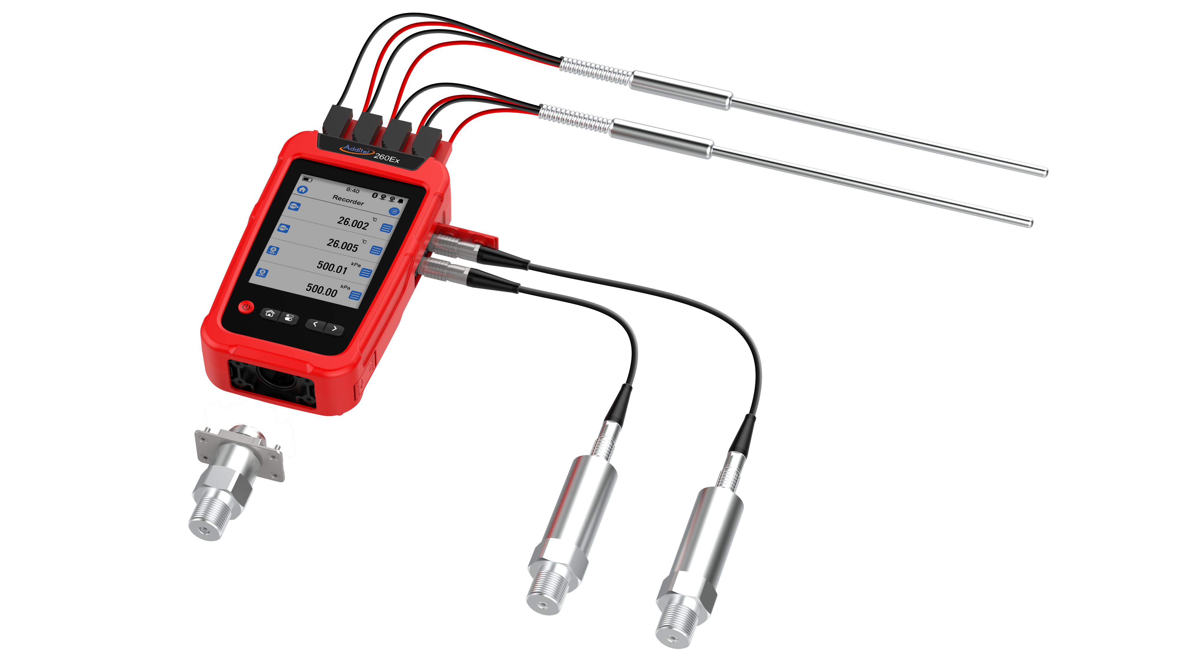 ADT260EX Handheld multichannel reference recorder
