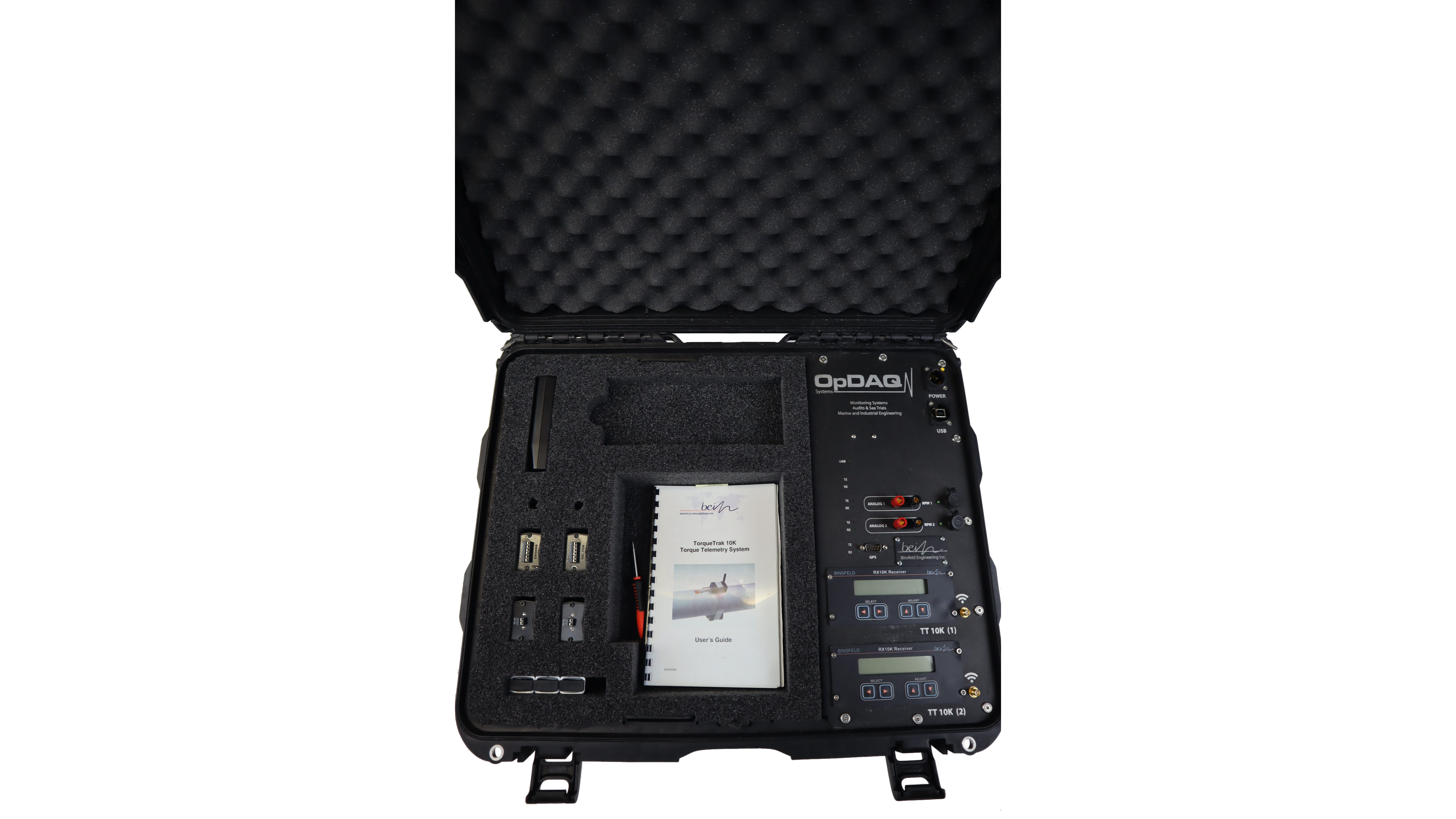 Binsfeld Sea Trial Kit - Vessel shaft power, torque and speed measurement system