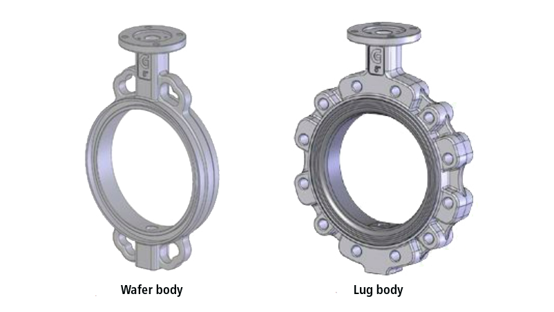 PD-series Ghibson - Soft Seated Butterfly Valve