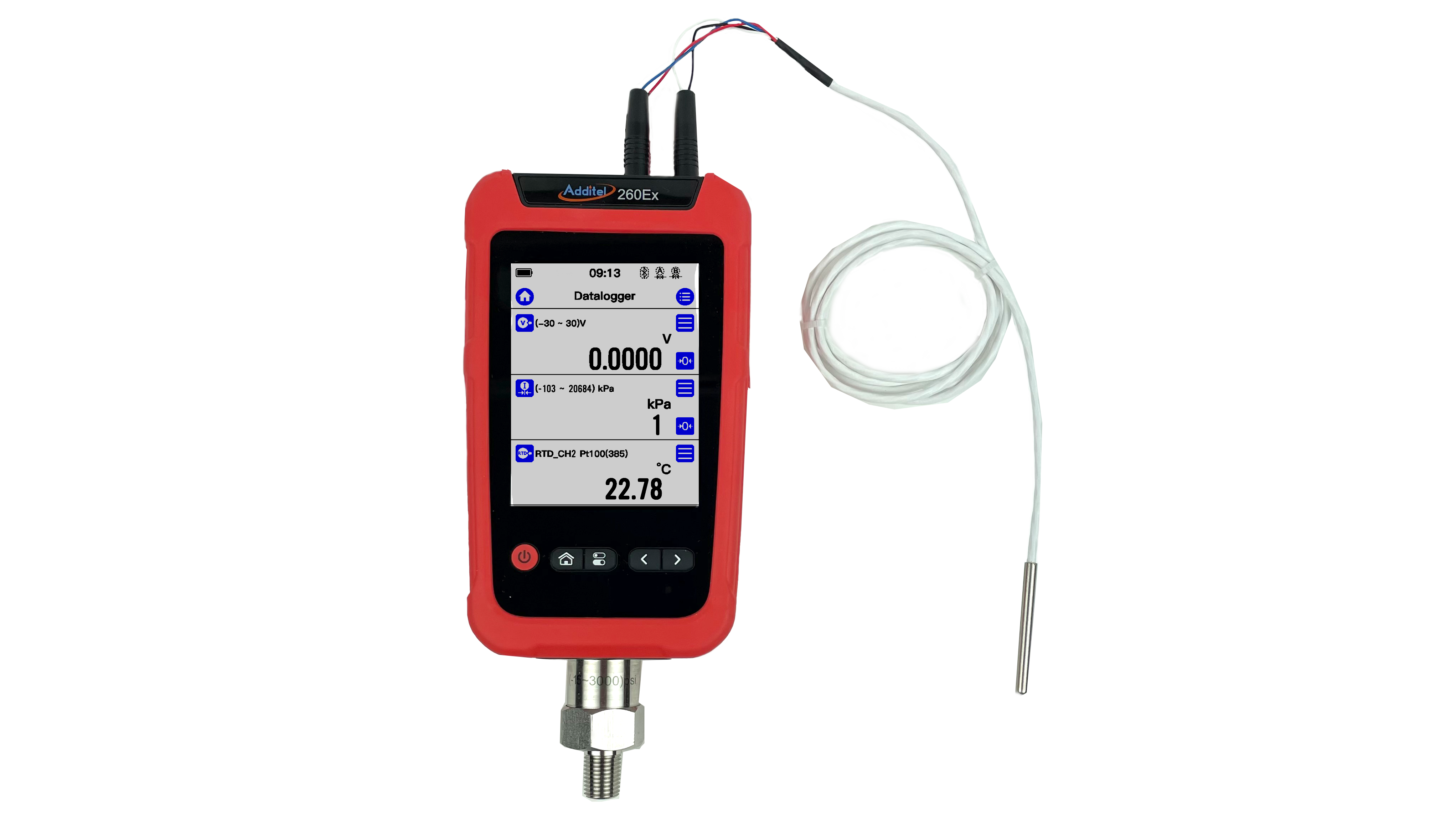 ADT260EX Handheld multichannel reference recorder
