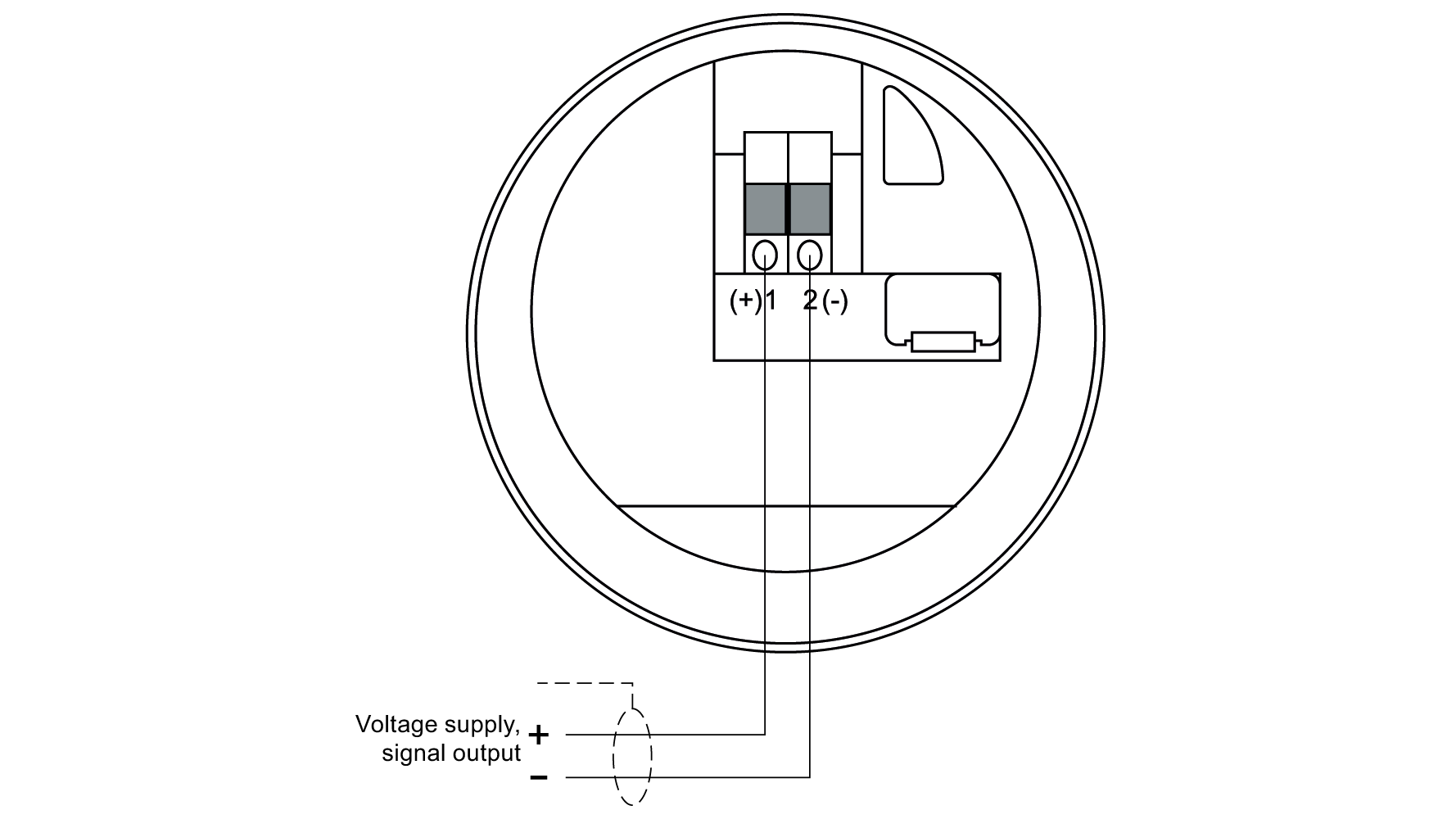 Siemens SITRANS LR140 - 80 GHz radar level transmitter