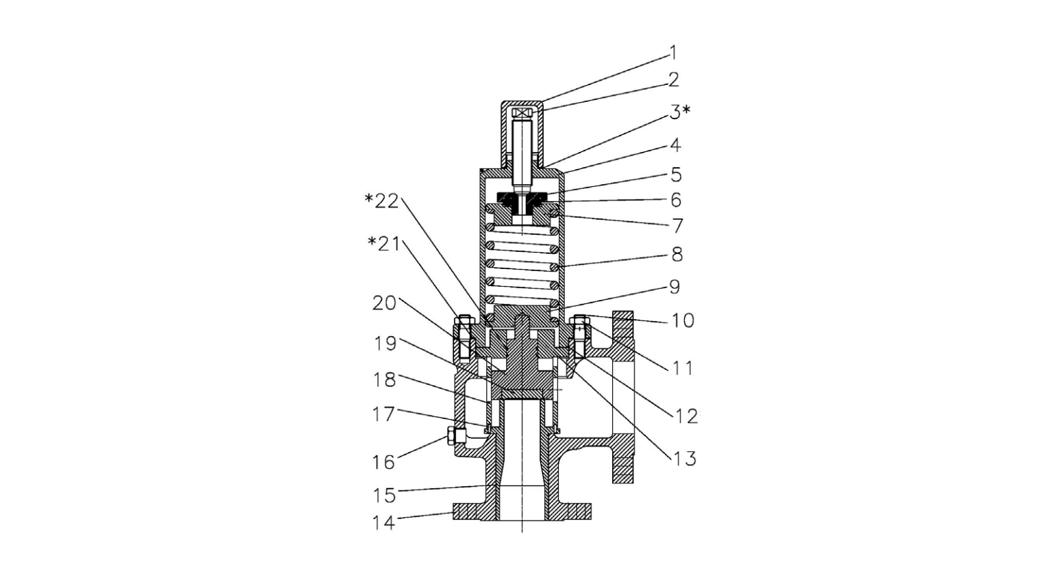 Carraro - Safety valve type CS 35