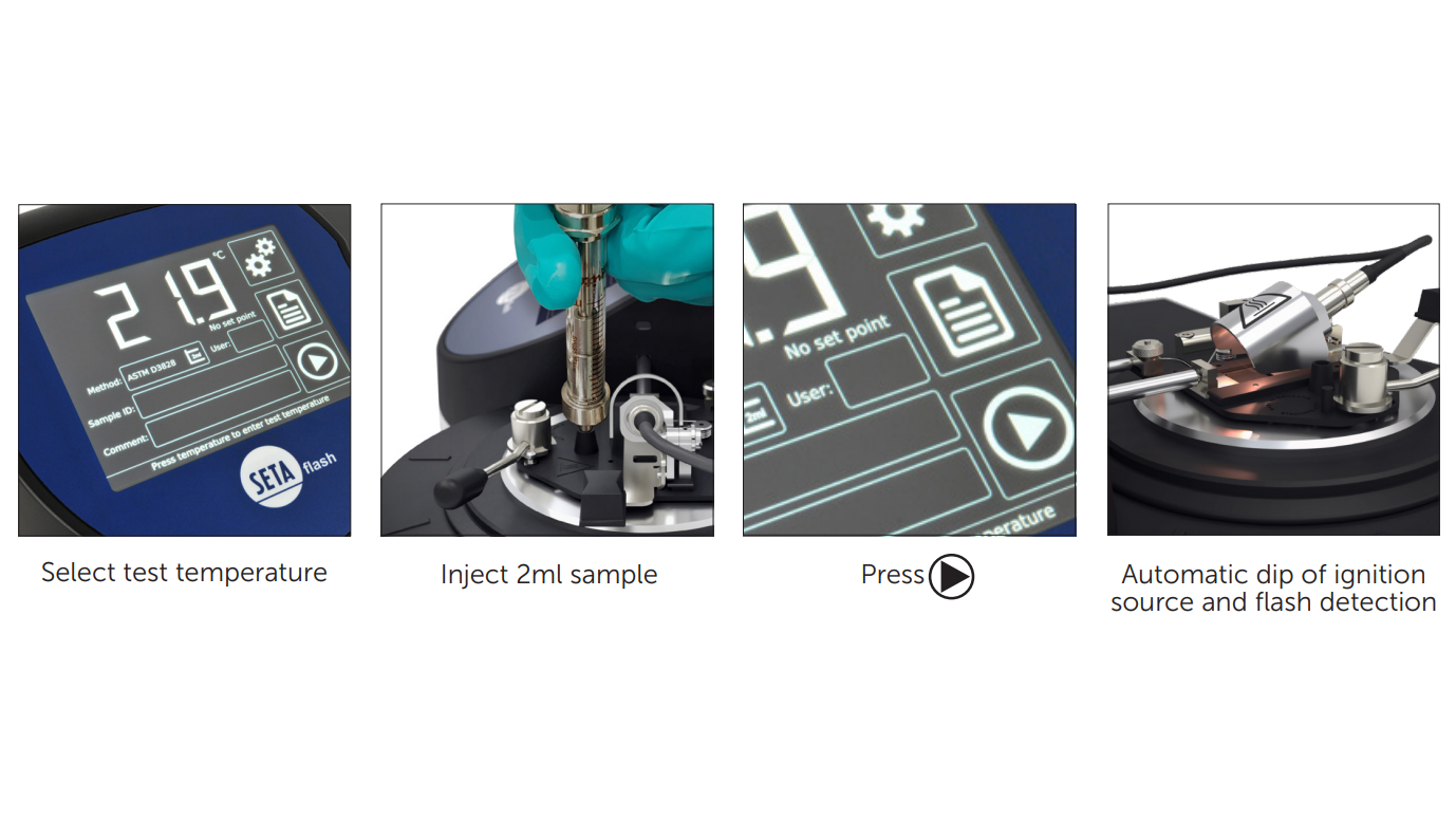 Stanhope Setaflash Series 8 ActiveCool Flash Point Tester with ...