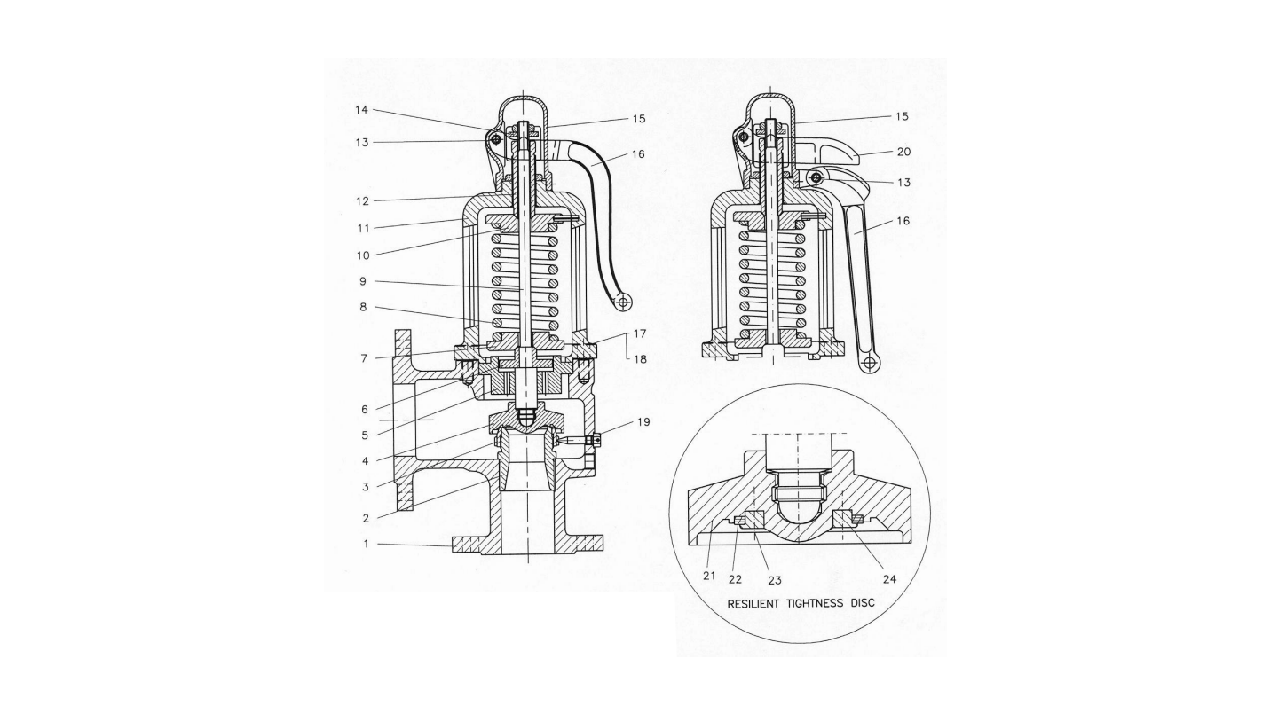 Carraro - Safety valve type CS 50 - 80 – 91