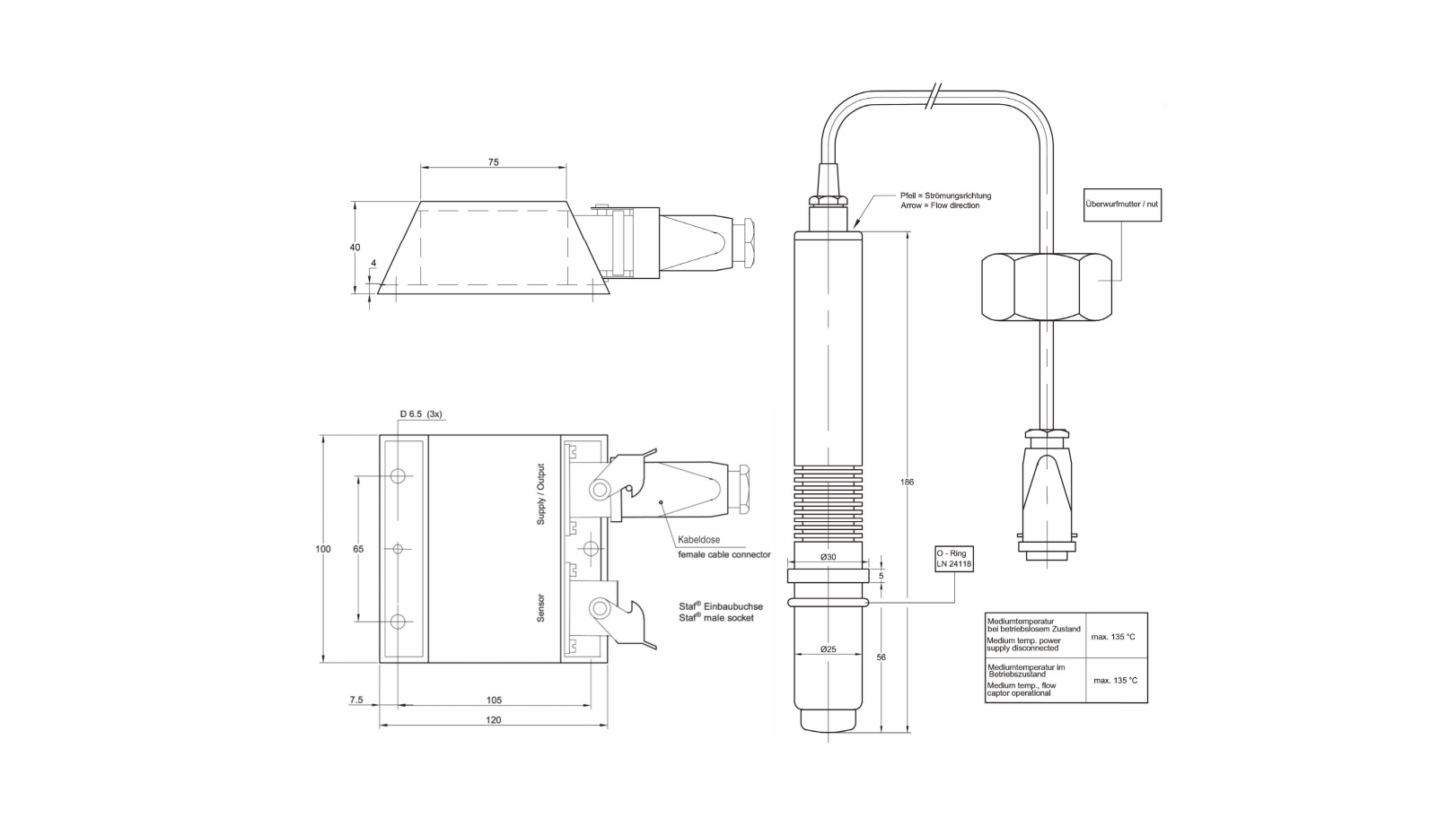 Flow Captor 4215 S101 and 4615.30 S101