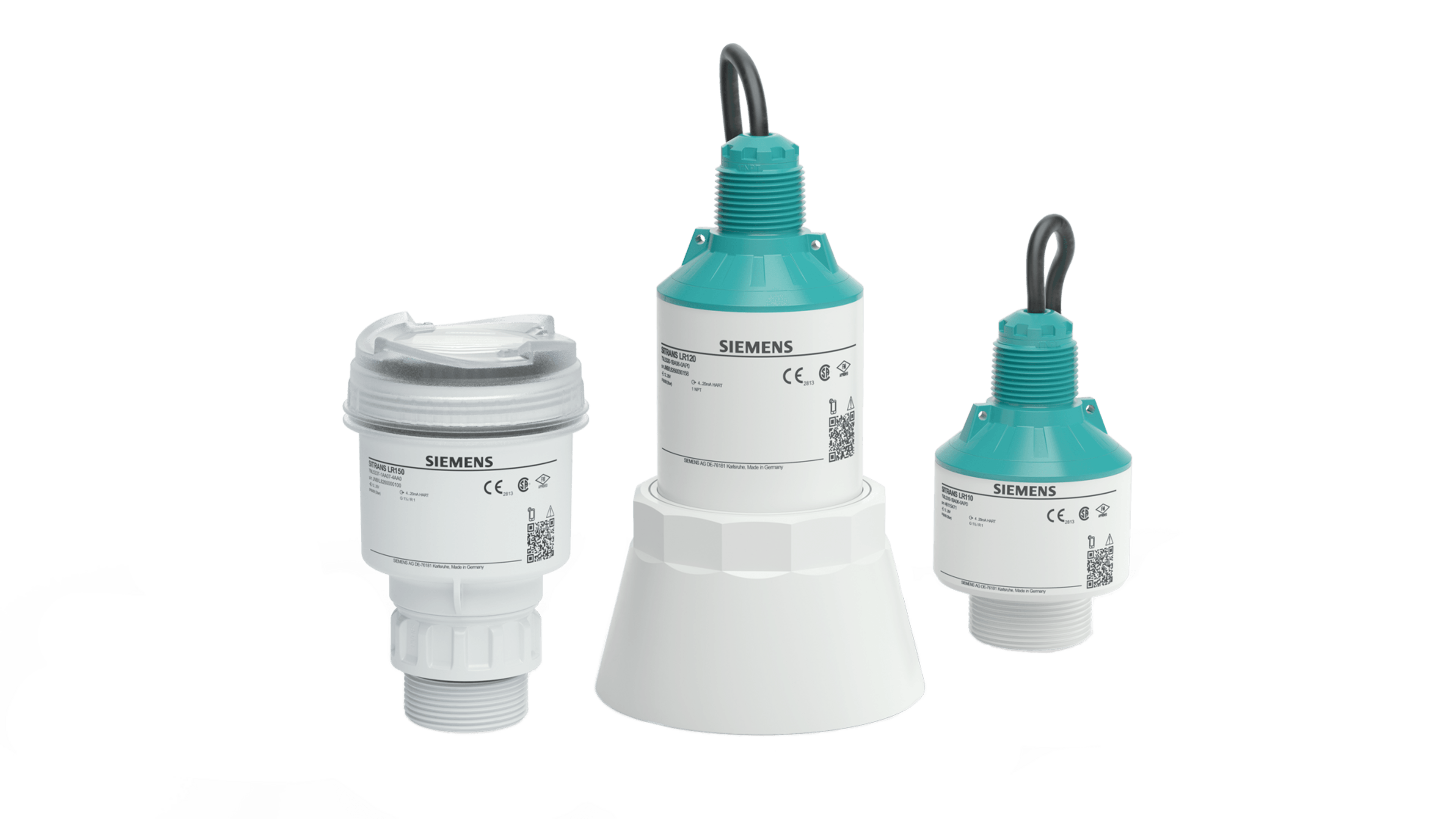 Siemens SITRANS LR100 - 80 GHz radar level transmitter