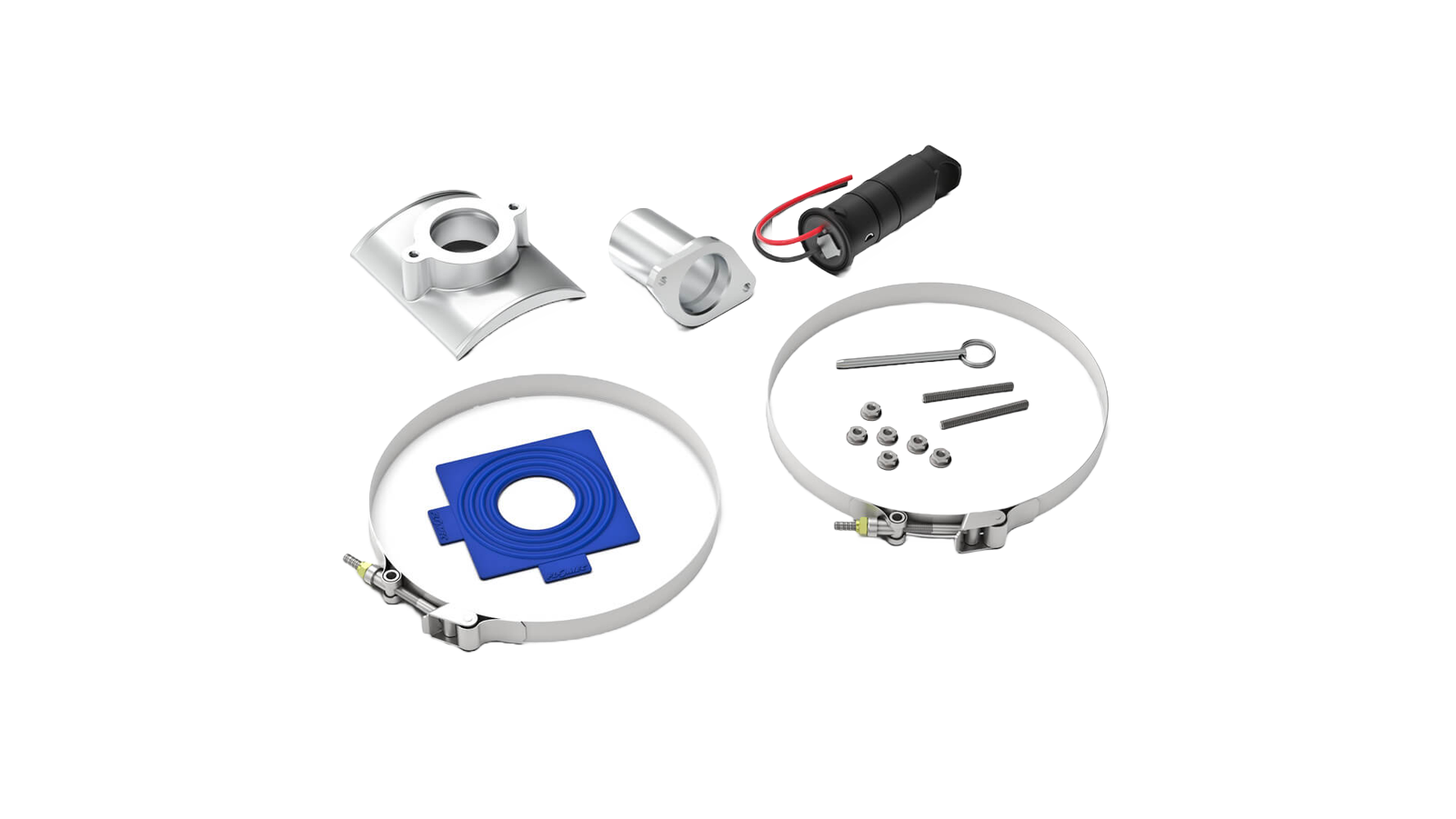 QS200 Insertion Ultrasonic Flow Meter Saddle